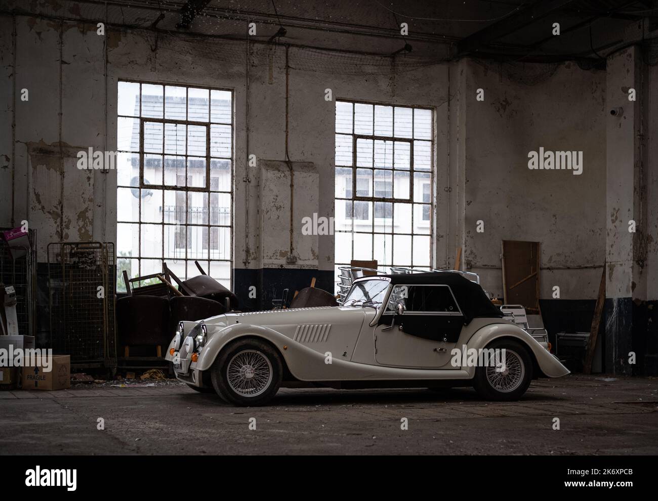 Morgan Plus Four Stock Photo - Alamy