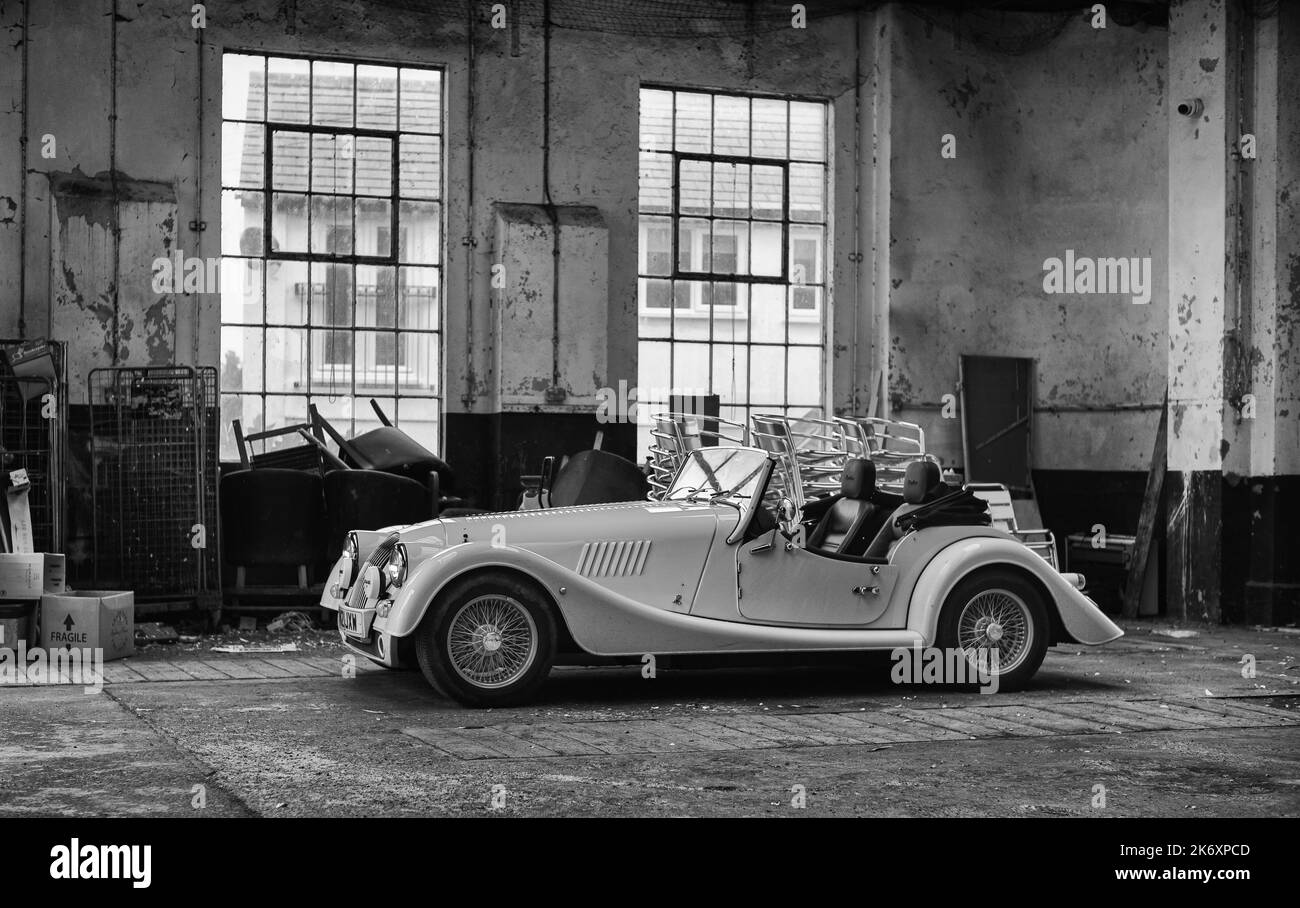 Morgan Plus Four Stock Photo - Alamy