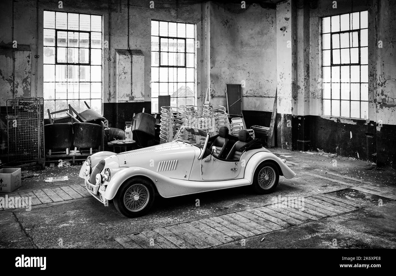 Morgan Plus Four Stock Photo - Alamy