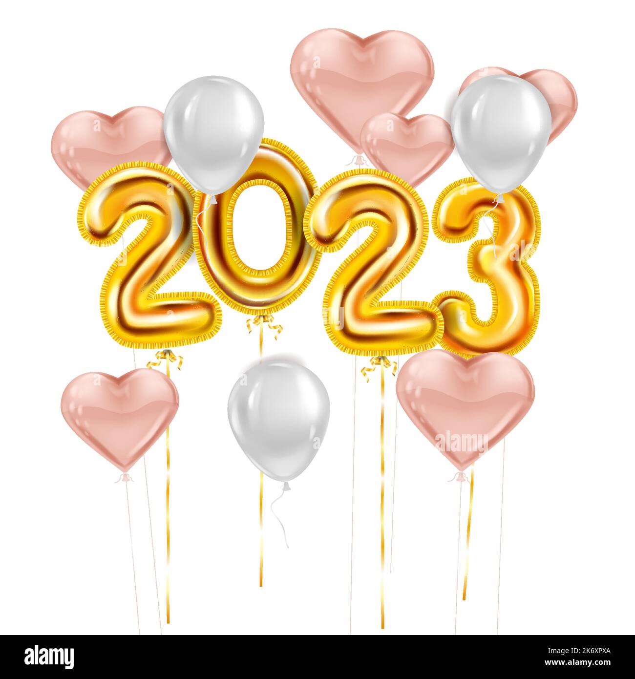 2023 numerals Stock Vector Images - Alamy