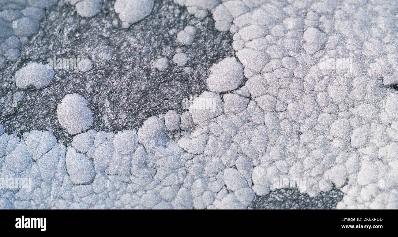 frost abstract background ice texture white gray Stock Photo - Alamy