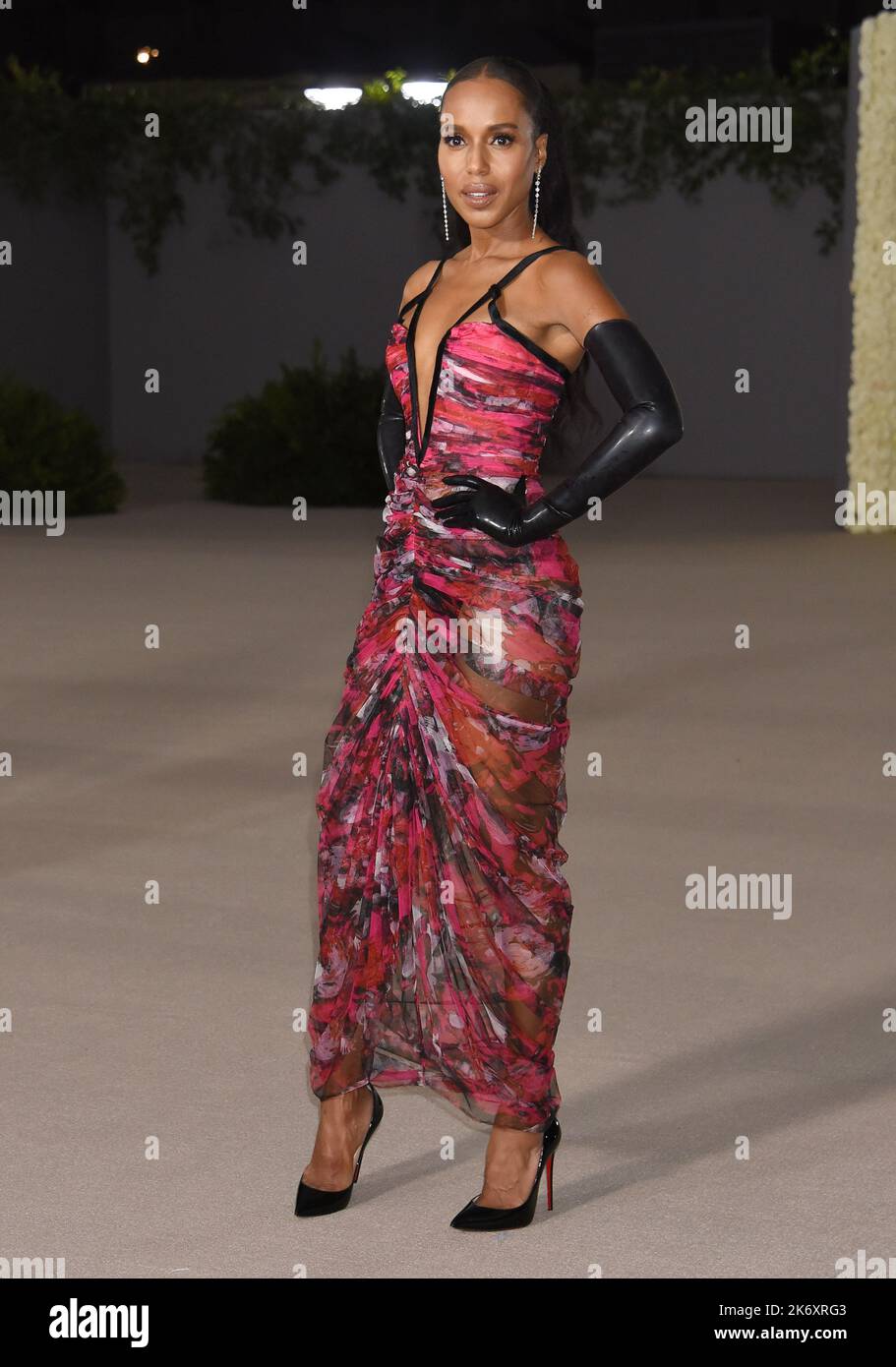 Kerry Washington arriving at The Second Annual Academy Museum Gala held ...