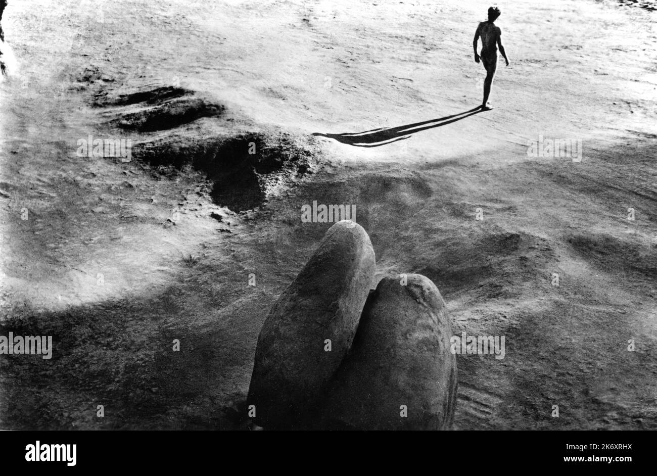 Newly created Adam (MICHAEL PARKS) walks towards the Garden of Eden in ...