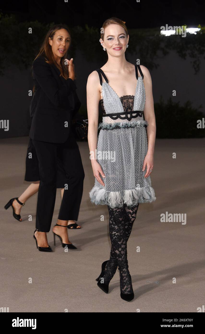 Emma Stone arriving at The Second Annual Academy Museum Gala held at ...