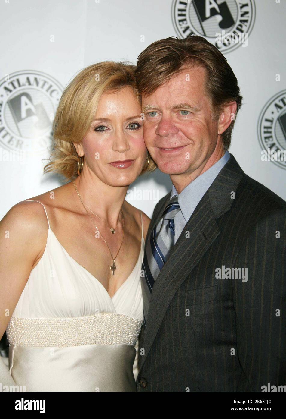 Felicity Huffman and William H. Macy attend the Atlantic Theater ...