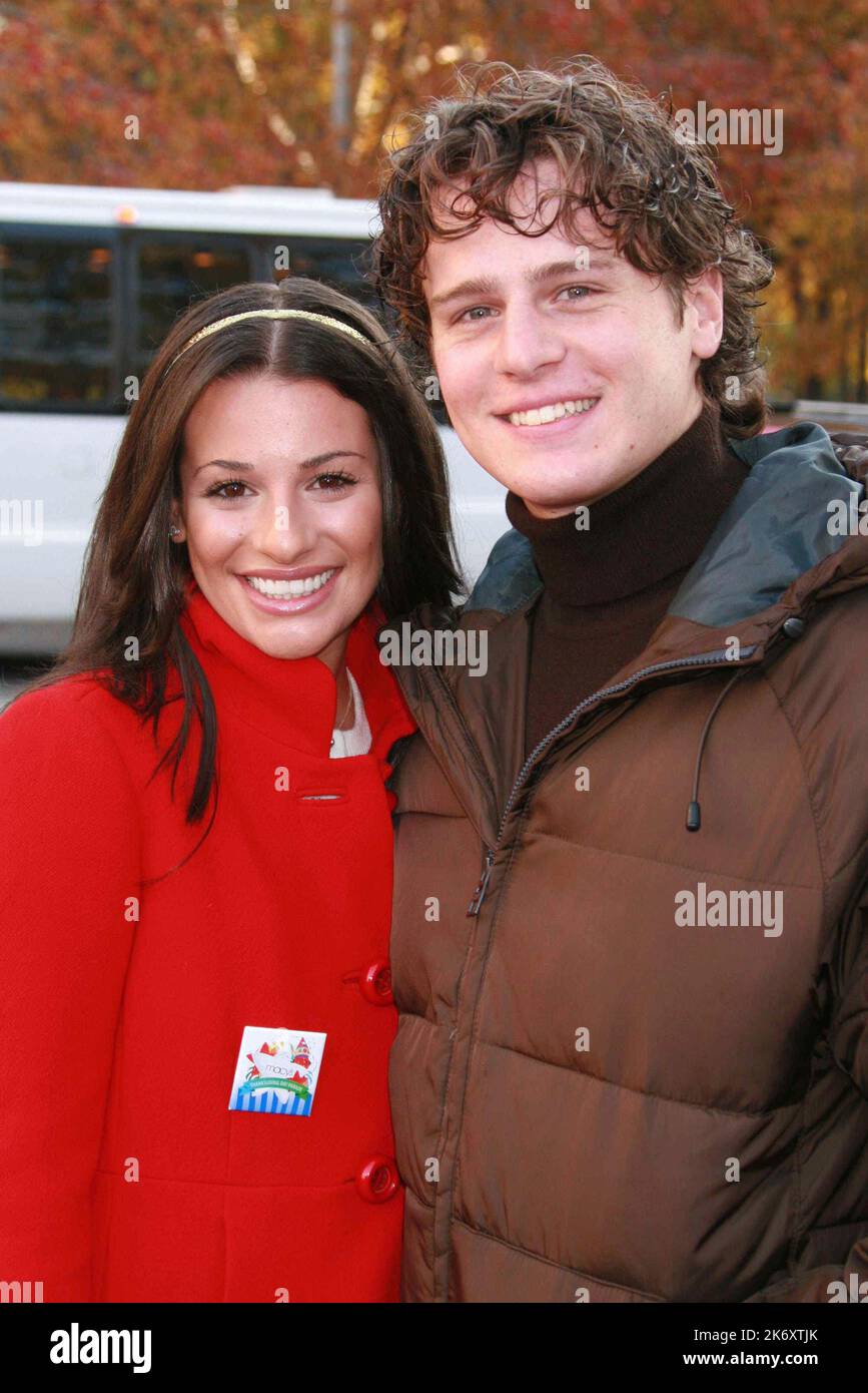 Lea Michele And Jonathan Groff Spring Awakening
