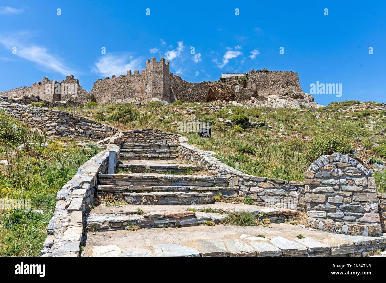 The Red Castle (Kokkinokastro or Castello Rosso) a medieval castle ...