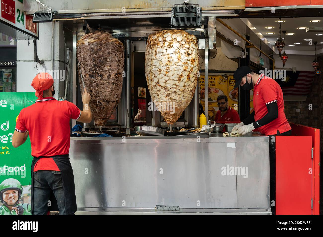 Damascus shawarma hi-res stock photography and images - Alamy