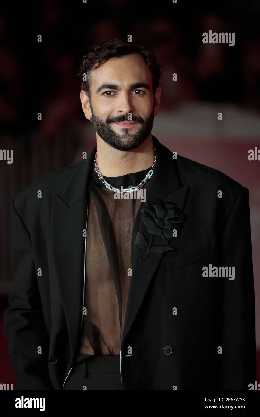 Rome, Italy - October 13, 2022: Italian singer Marco Mengoni attends ...