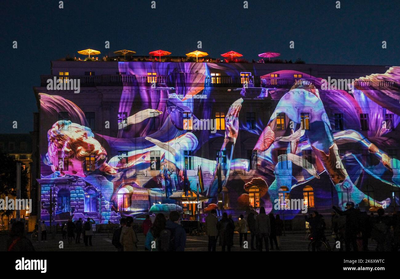 Berlin, Germany. 15th Oct, 2022. For the 18th Festival of Lights, the ...