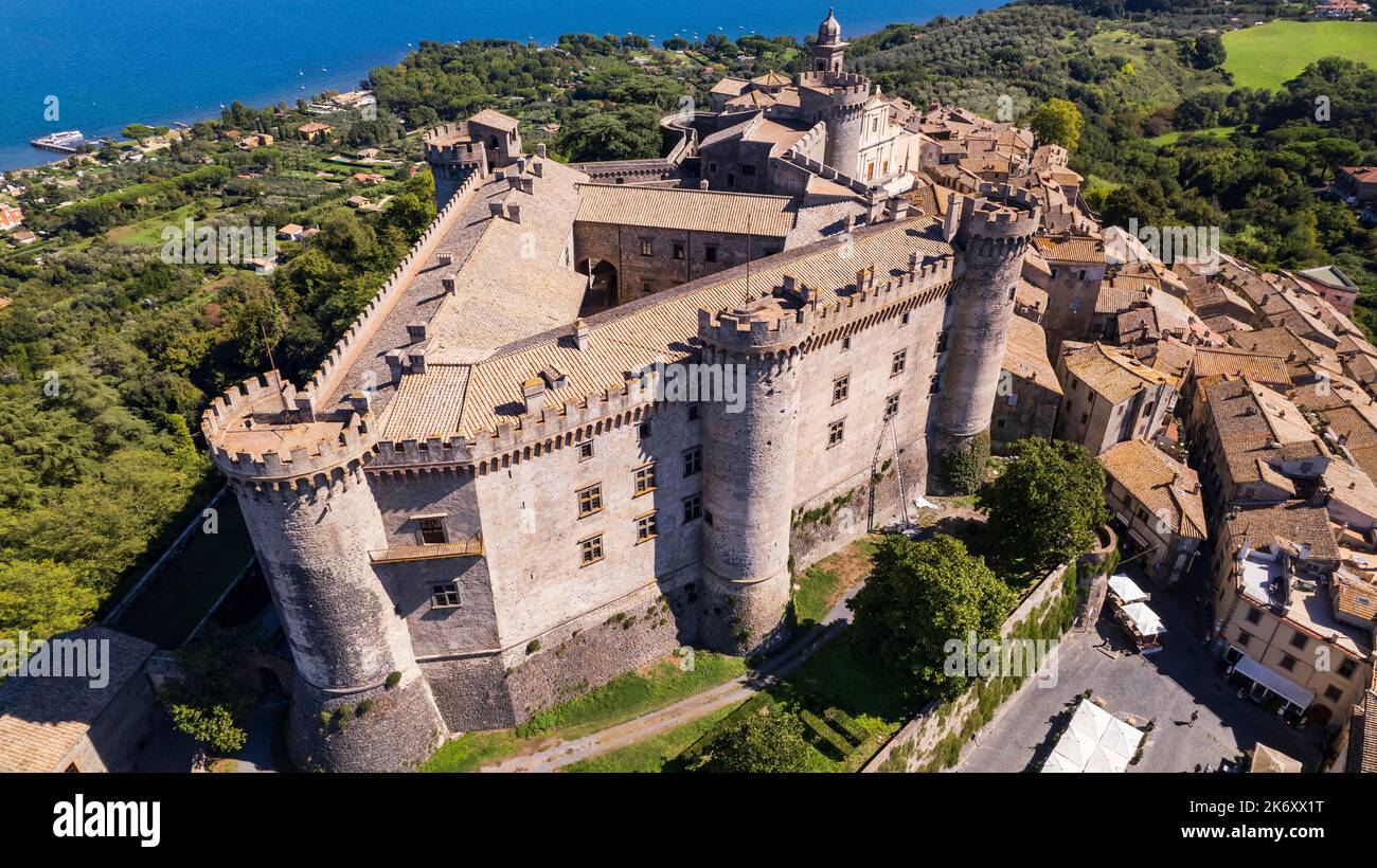 Medieval castles of Italy - Castello Orsini-Odescalchi in Bracciano ...