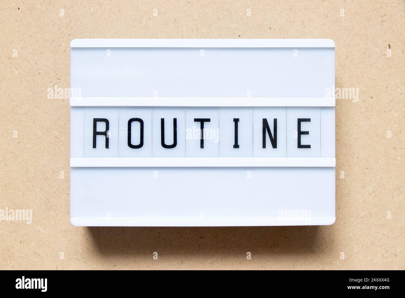 Routine sequence hi-res stock photography and images - Alamy