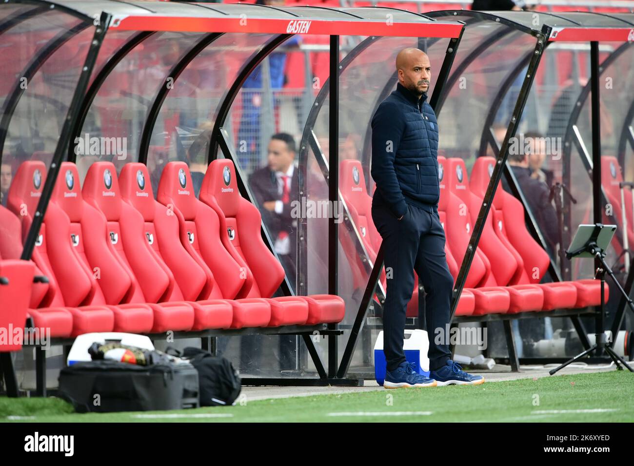 ALKMAAR - AZ coach Pascal Jansen prior to the Dutch Eredivisie match ...