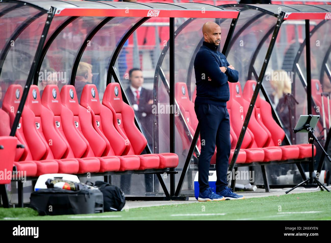 ALKMAAR - AZ coach Pascal Jansen prior to the Dutch Eredivisie match ...