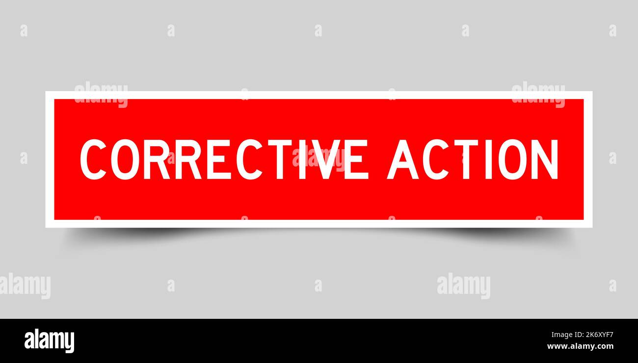 Corrective Action Clipart