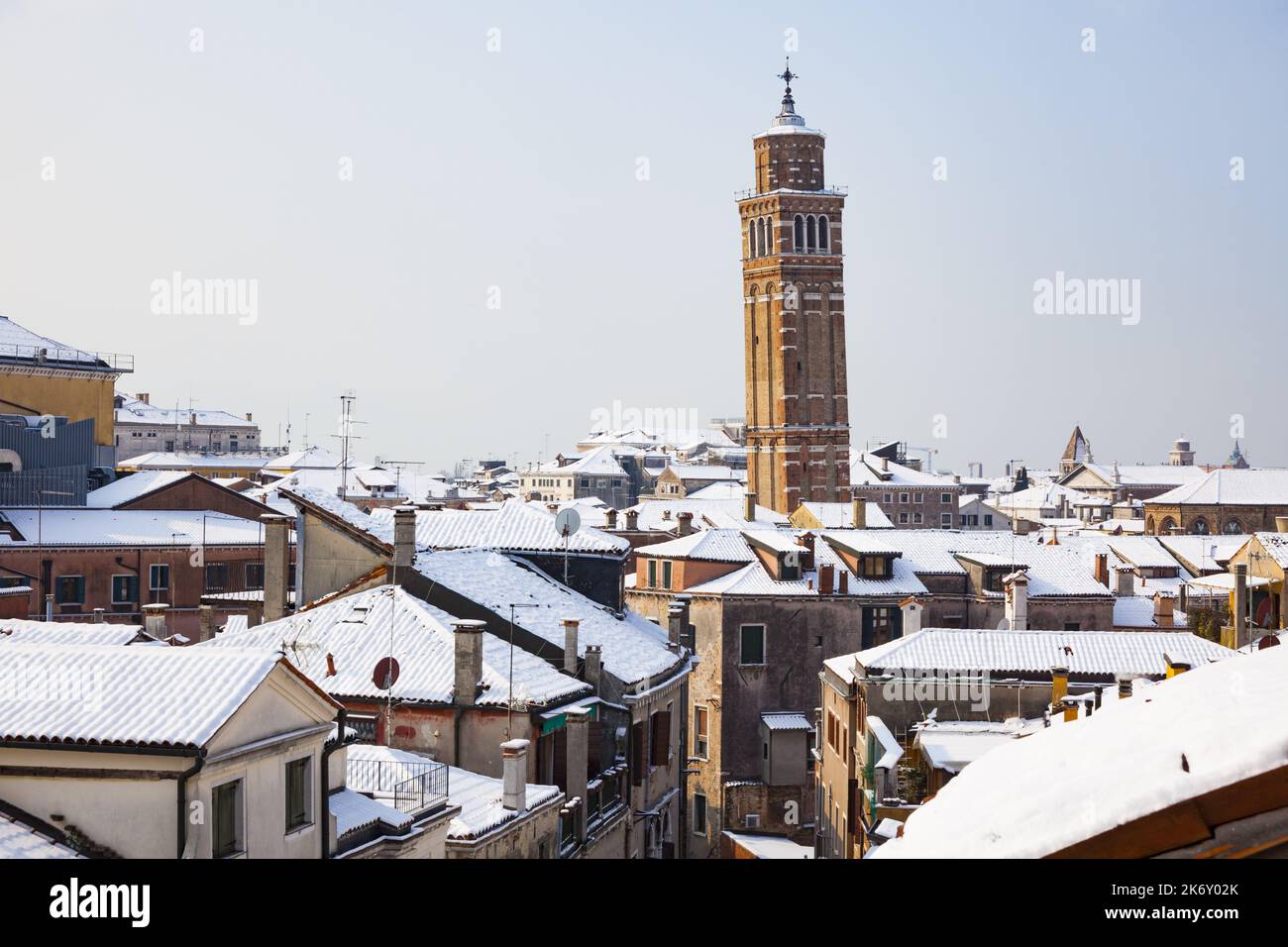 Venice under the snow hi-res stock photography and images - Alamy
