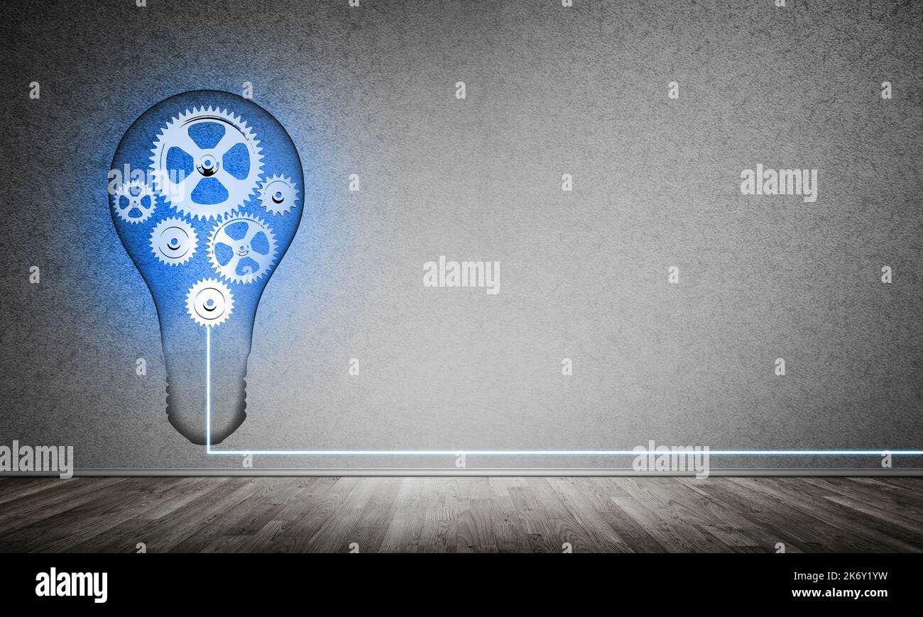 Concept of lightbulb as symbol of new idea Stock Photo - Alamy