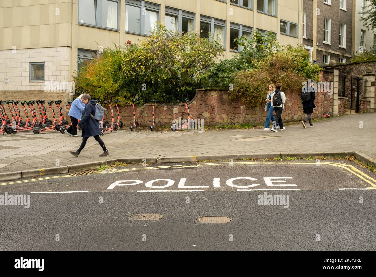 October 2022 - City parking bay reservced for the Police near the ...