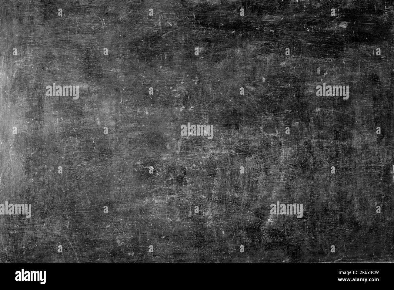 Blank wide screen Real chalkboard background texture in college concept ...