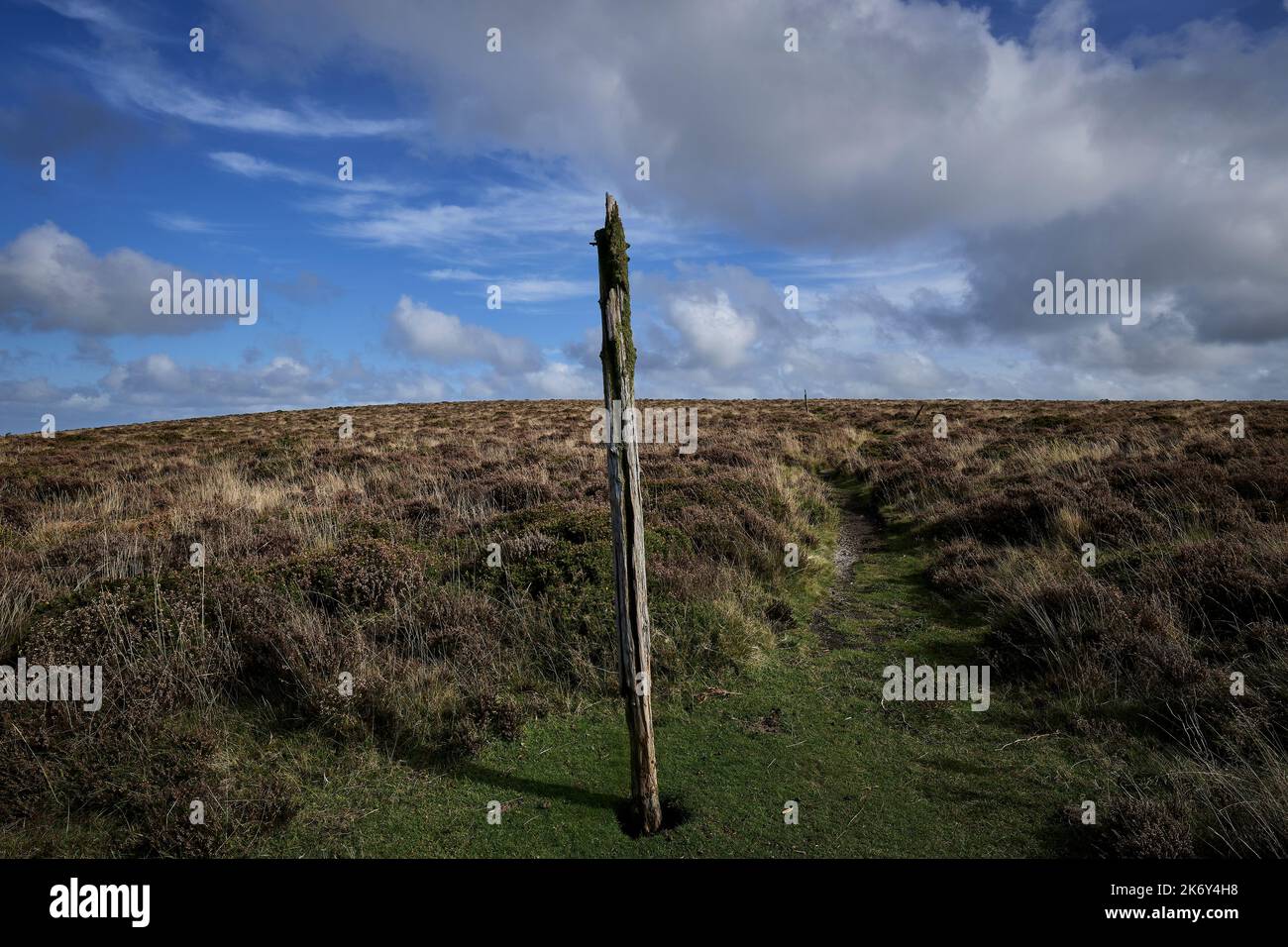 WW2 Anti-Aircraft Anchor Remnant, King Tor, Dartmoor National Park ...