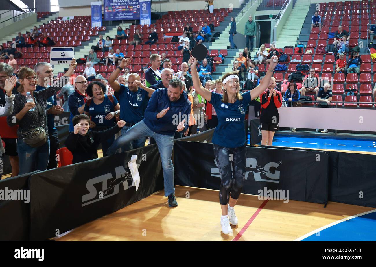 Participants compete during final 5. day of ITTF Parkinson's World ...