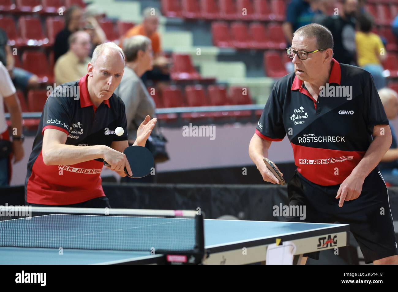 Participants compete during final 5. day of ITTF Parkinson's World ...