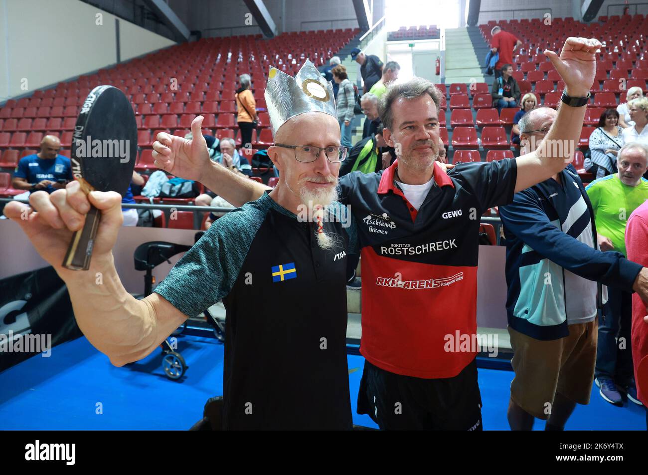 Participants compete during final 5. day of ITTF Parkinson's World ...