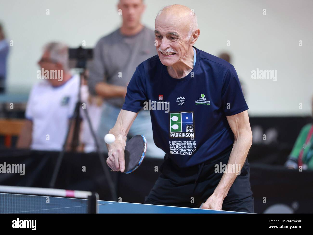 Participants compete during final 5. day of ITTF Parkinson's World ...