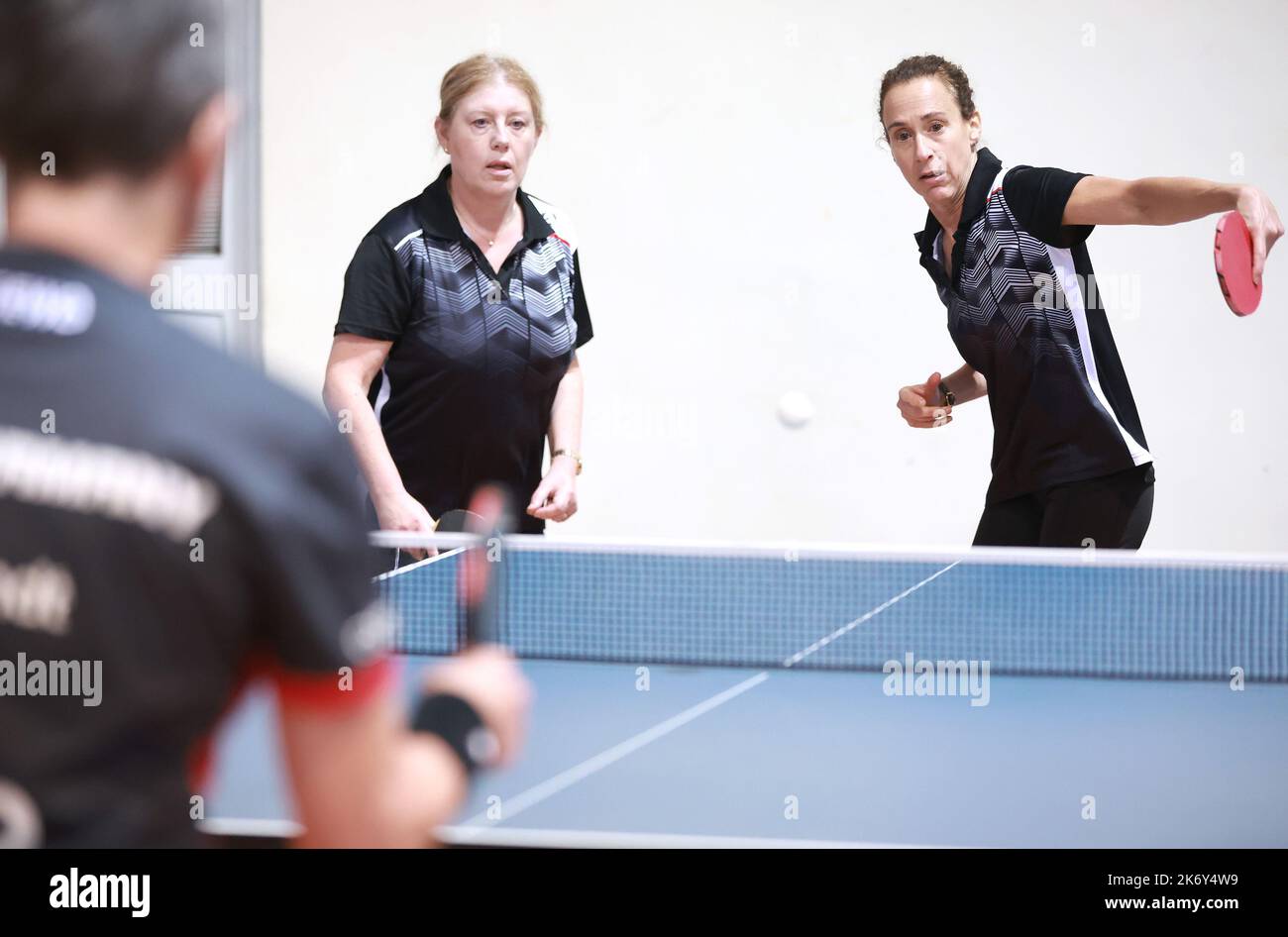 Participants compete during final 5. day of ITTF Parkinson's World ...