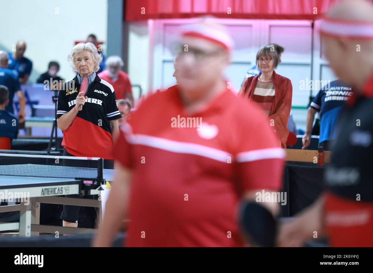 Pula, Croatia. 16th Oct, 2022. Participants compete during final 5. day ...