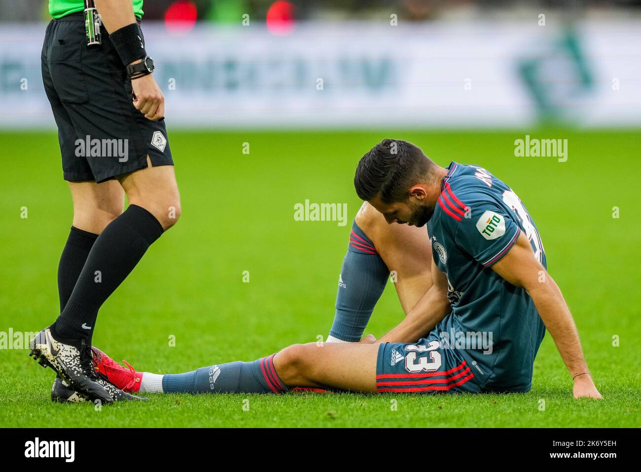 Alkmaar - David Hancko of Feyenoord during the match between AZ Alkmaar ...