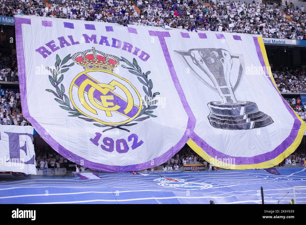 16th October 2022; Santiago Bernabeu Stadium, Madrid, Spain: La Liga ...