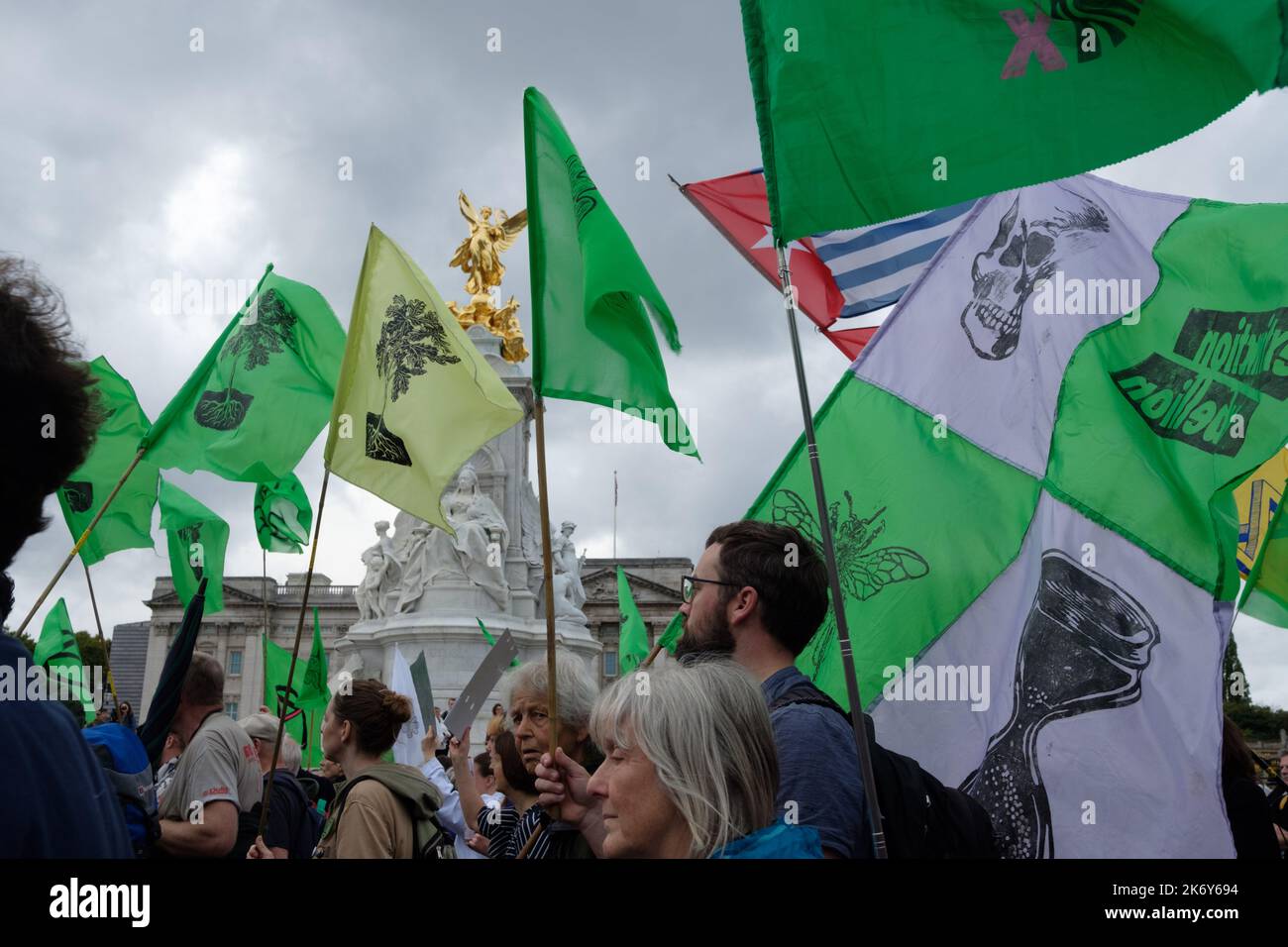 London, UK. 16 OCT, 2022. Extinction Rebellion march “Reclaim Our ...