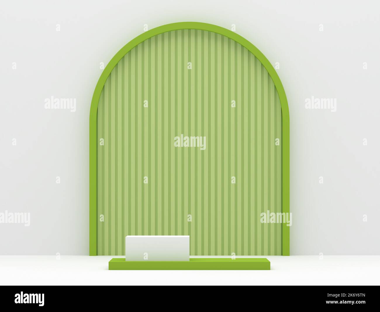 geometry podium products display minimal mockup 3d render. front view ...