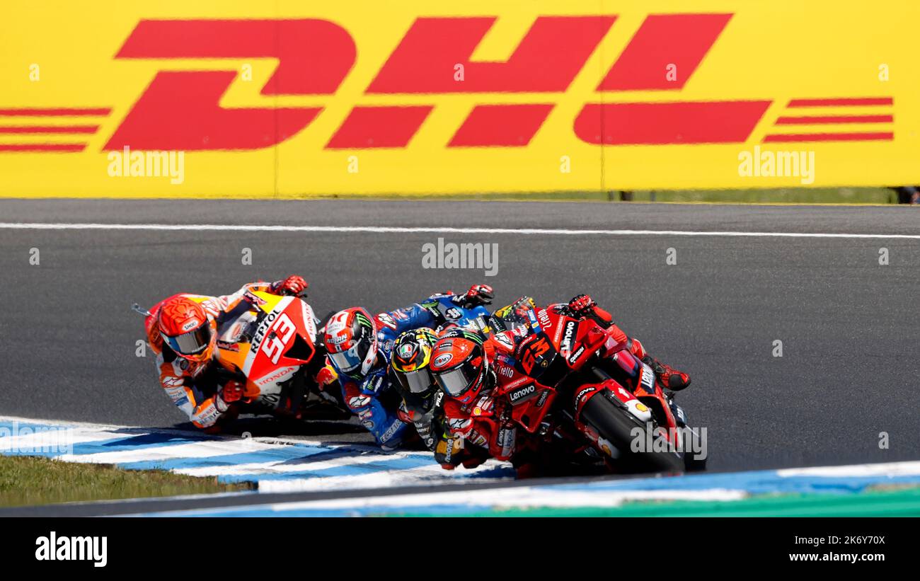 Phillip Island, Australia. , . #63 Francesco Bagnaia, ITA, Ducati Lenovo Team Ducati, #42 Alex ...
