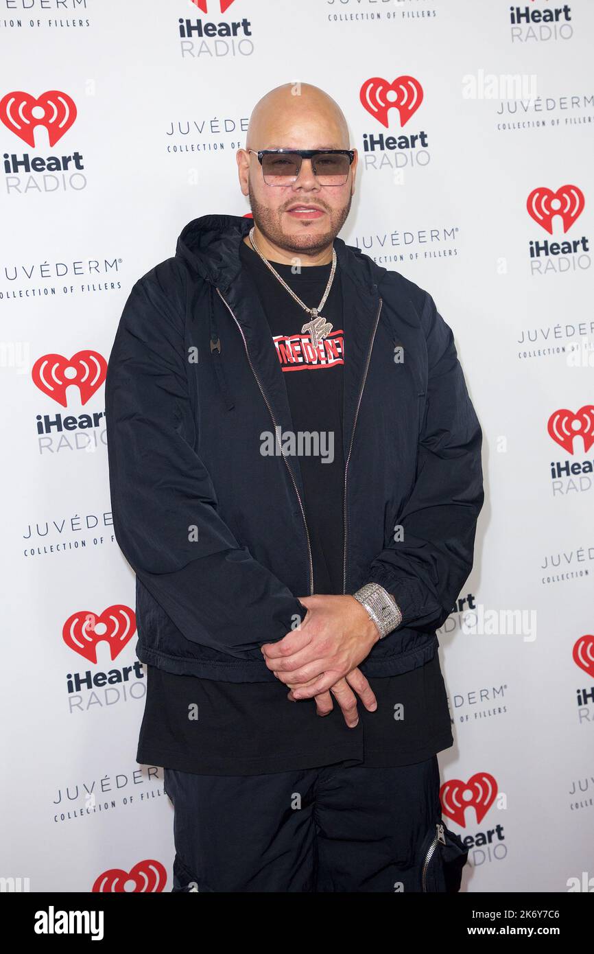 MIAMI, FLORIDA - Fat Joe is seen on the red carpet at FTX Arena during ...