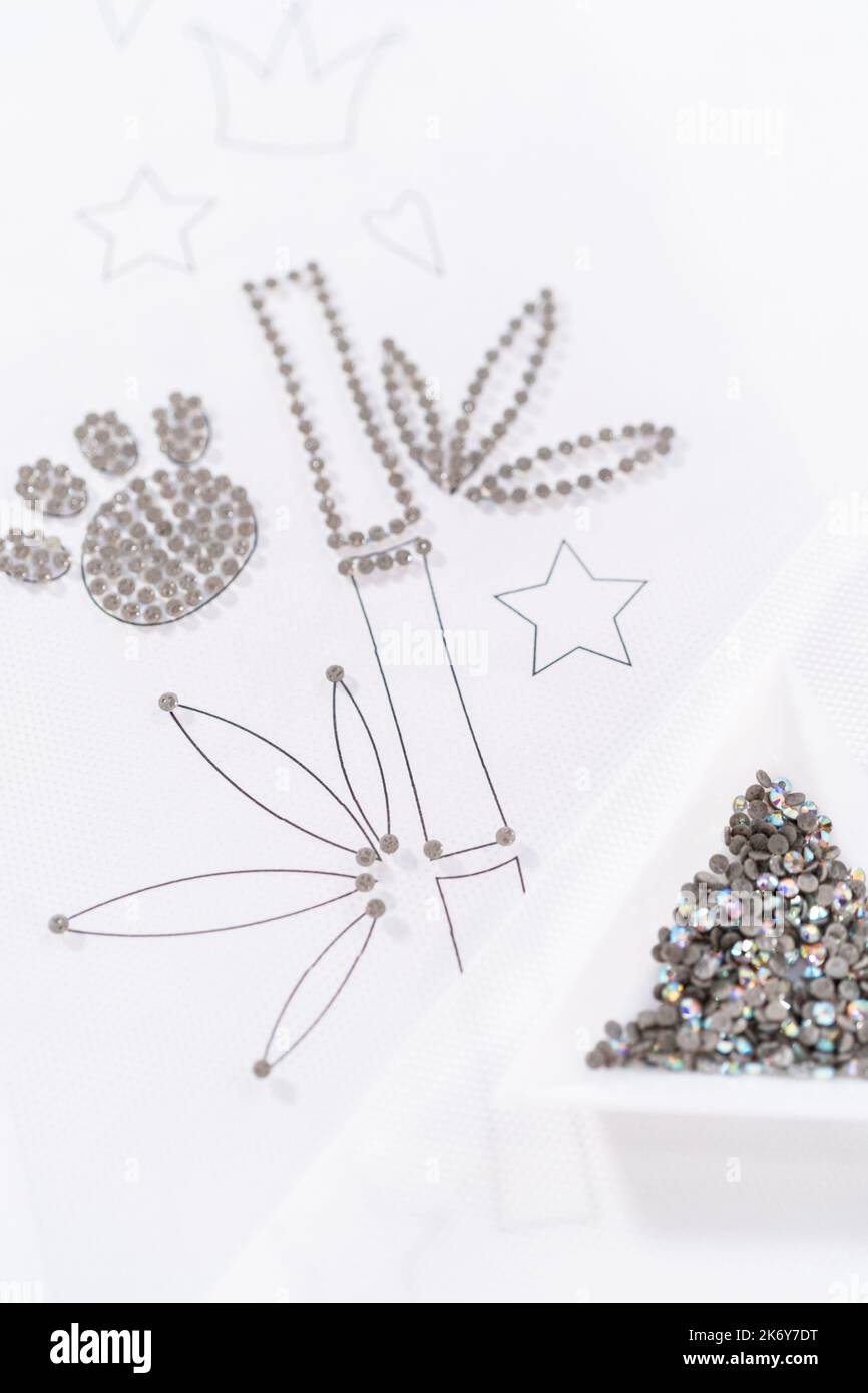 Rhinestone craft hi-res stock photography and images - Alamy