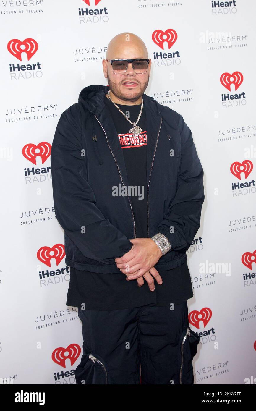 MIAMI, FLORIDA - Fat Joe is seen on the red carpet at FTX Arena during ...