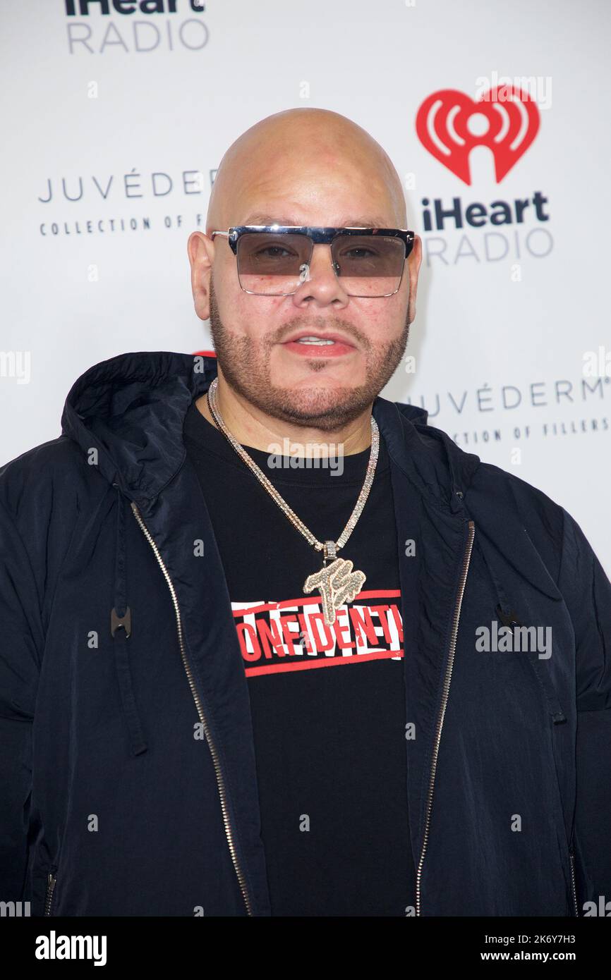 MIAMI, FLORIDA - Fat Joe is seen on the red carpet at FTX Arena during ...
