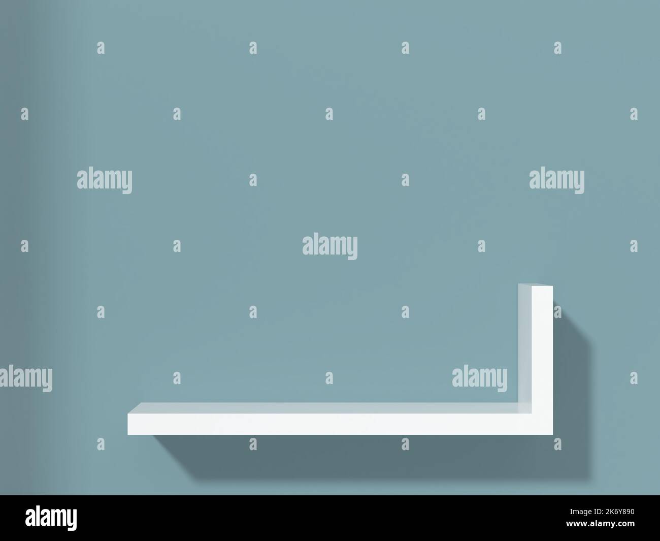 3d shape shelf podium products display minimal mockup 3d render. color ...