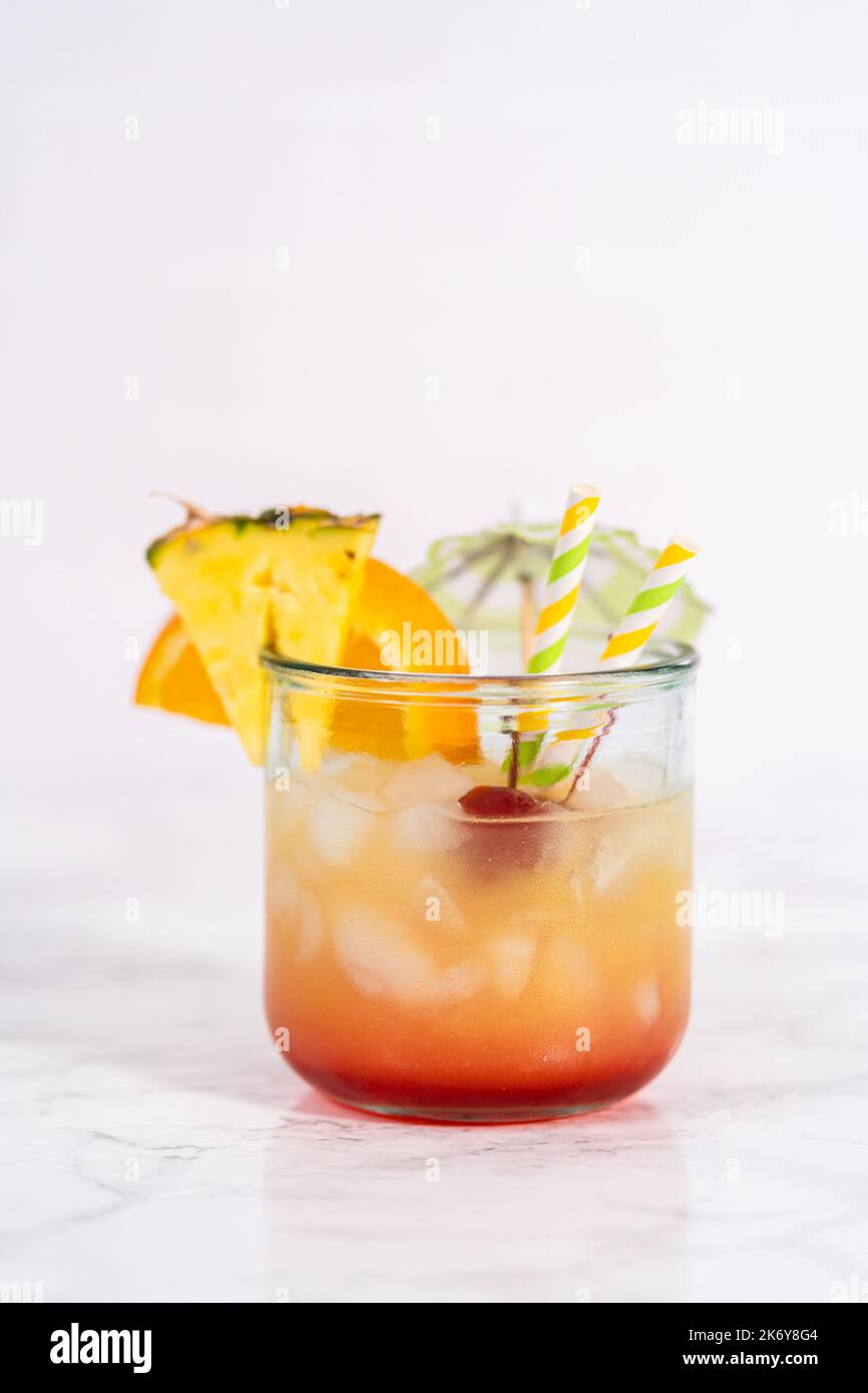 Malibu sunset cocktail hi-res stock photography and images - Alamy