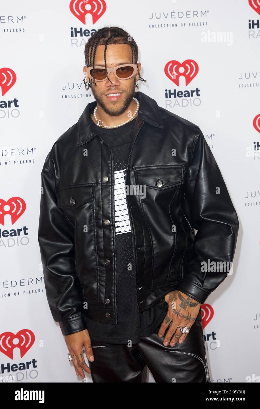 MIAMI, FLORIDA - Jhay Cortez (Jhayco) is seen on the red carpet at FTX ...