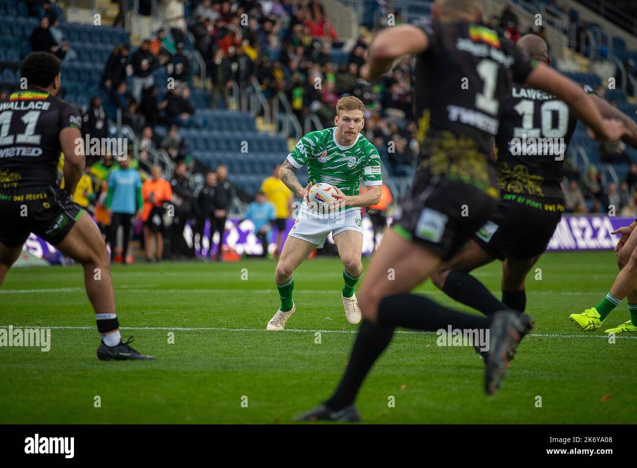 Leeds, UK. 16th Oct, 2022. ***Joe Keyes of Ireland during the Rugby ...