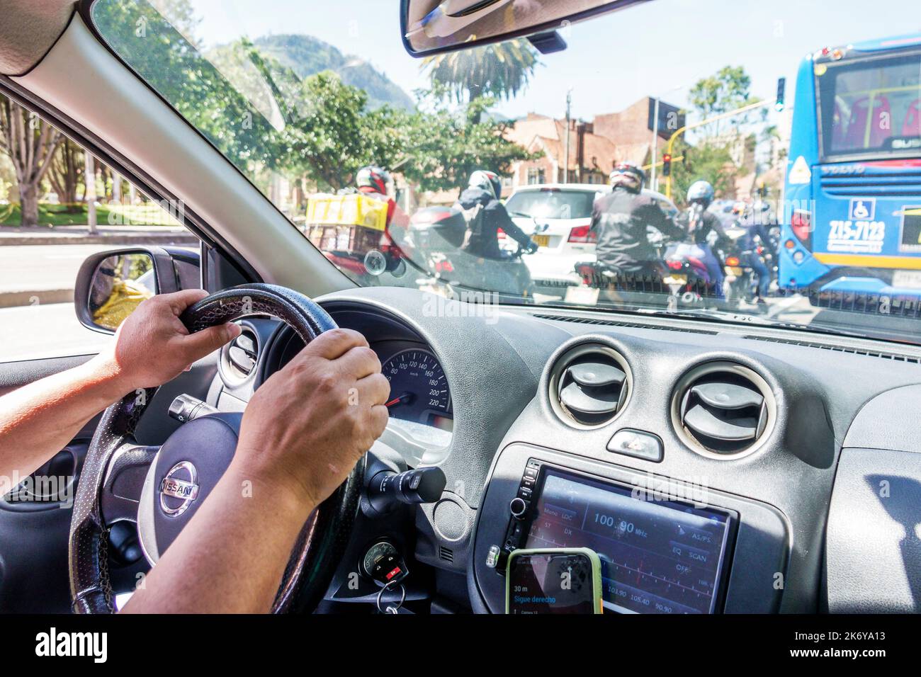 Man men male adult adults steering wheel correct hand position hi-res ...