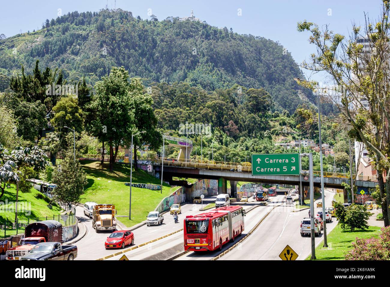 Bogota Colombia,Santa Fe Avenida El Dorado Cerros Orientales Eastern ...