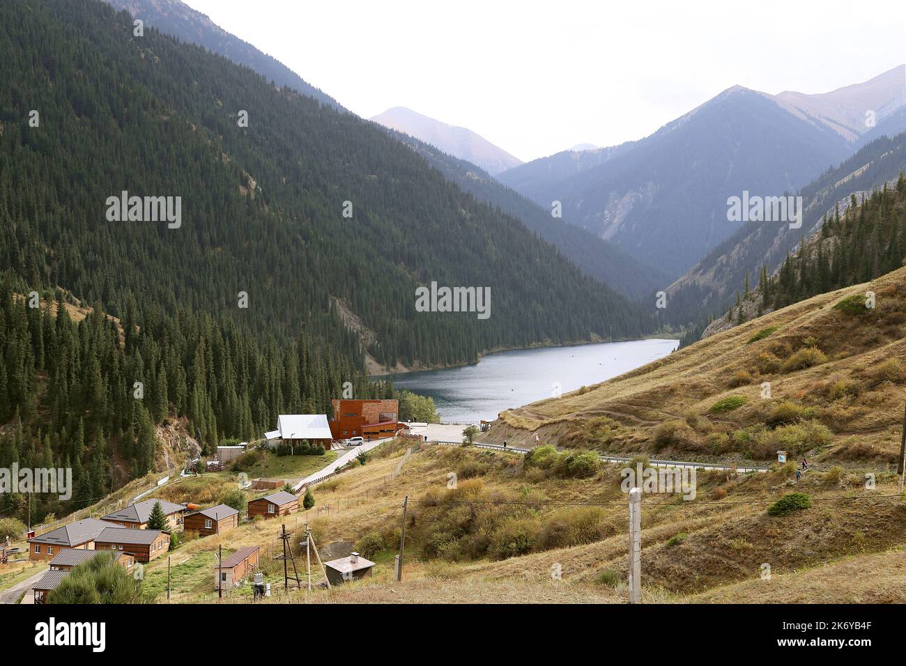 Lower Kolsay Lake, Kolsay Lakes National Park, Saty, Tien Shan ...