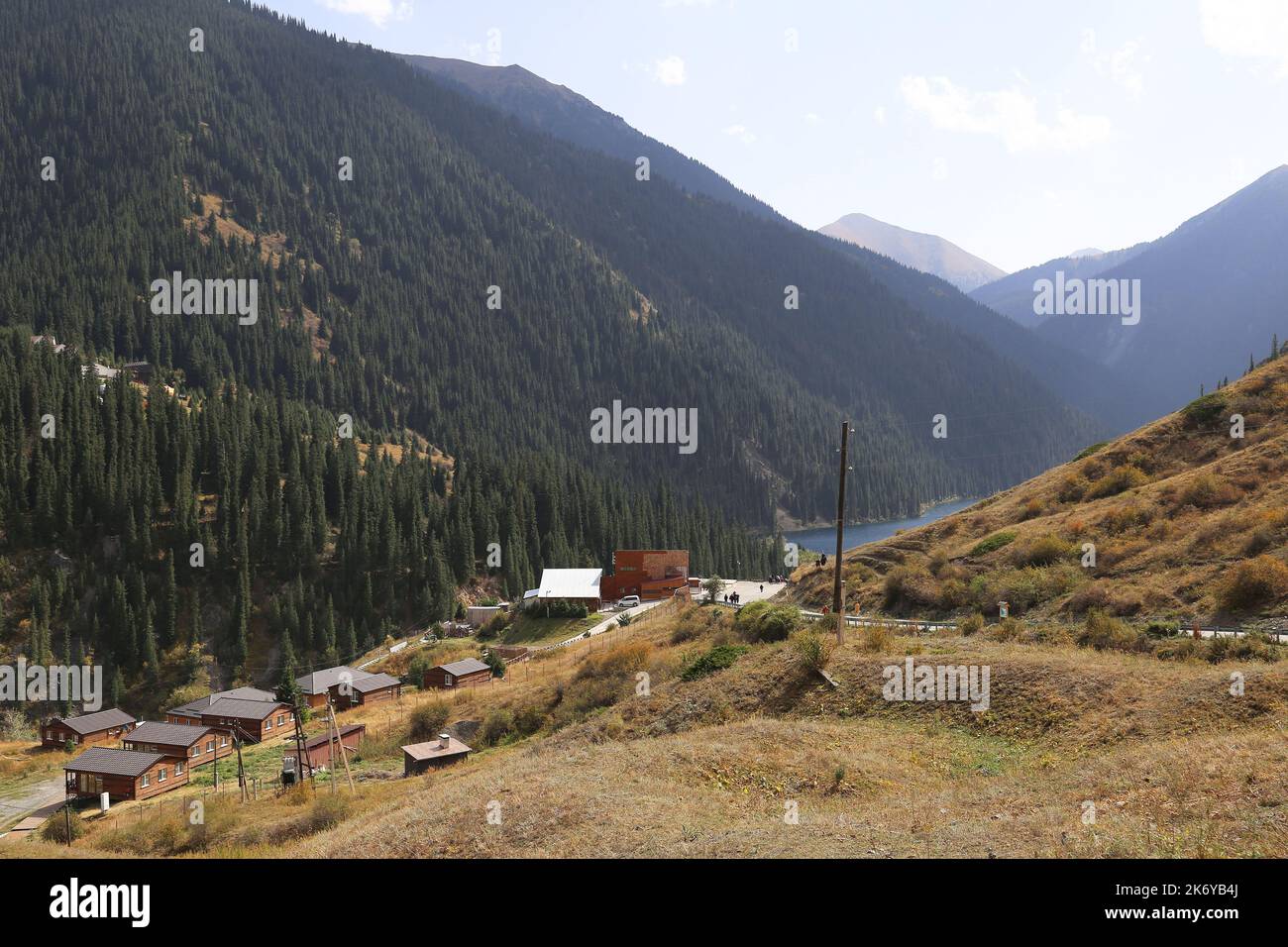 Lower Kolsay Lake, Kolsay Lakes National Park, Saty, Tien Shan ...
