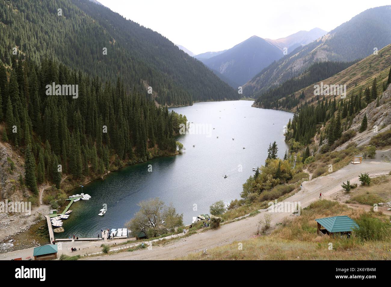 Lower Kolsay Lake, Kolsay Lakes National Park, Saty, Tien Shan ...