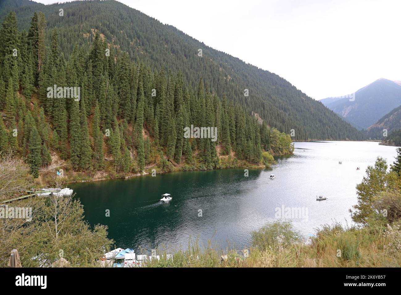 Lower Kolsay Lake, Kolsay Lakes National Park, Saty, Tien Shan ...