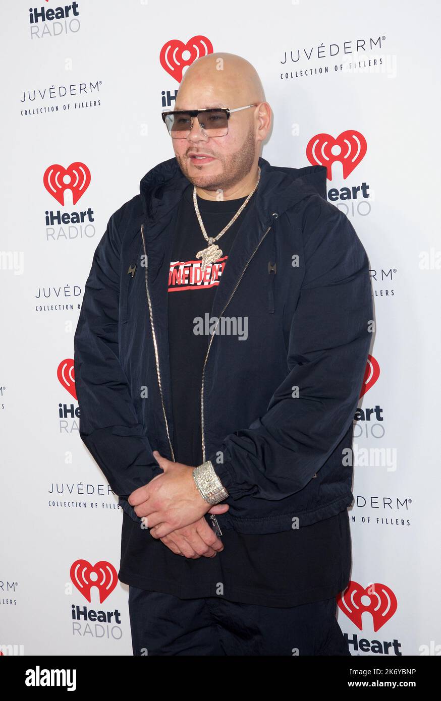 MIAMI, FLORIDA - Fat Joe is seen on the red carpet at FTX Arena during ...